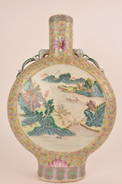 FAMILLE ROSE MOON FLASK QIANLONG MARK AND PERIOD - May 29, 2021 ...