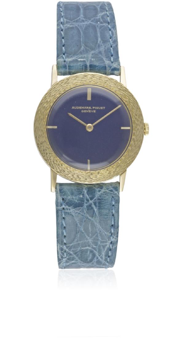 A Gentleman's 18k Solid Gold Audemars Piguet