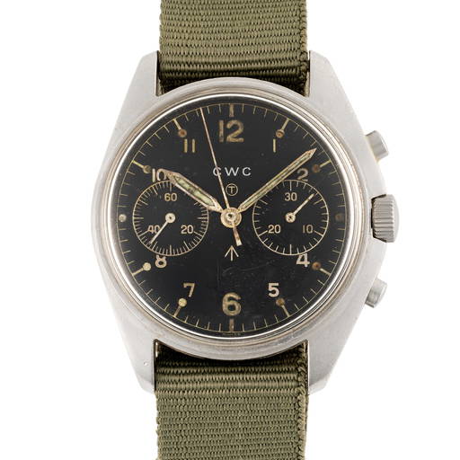 A Gentleman's Stainless Steel British Military Cwc Royal Navy Pilots ...