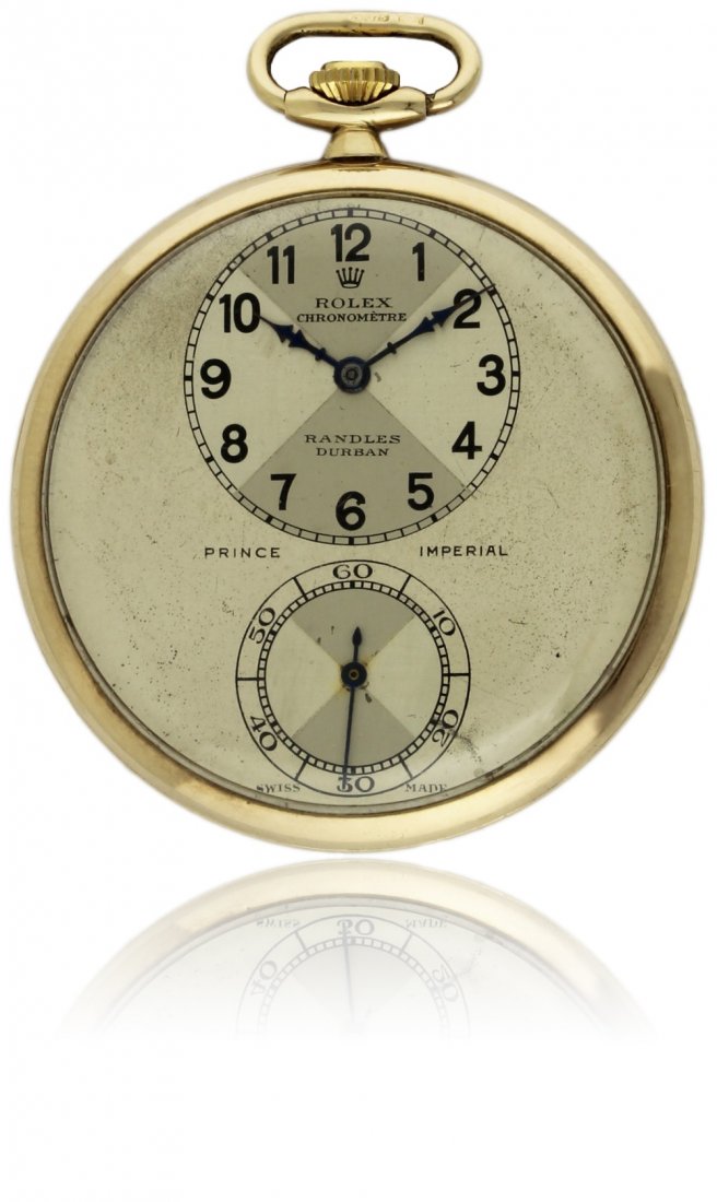 A RARE GENTLEMAN'S 9CT SOLID GOLD ROLEX PRINCE IMPERIAL - May 10, 2014 ...