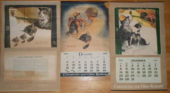 1945 Stubby Calendar.
