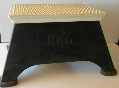Railroad Step Stool As Is
