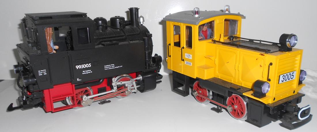 G Scale Lgb 2 Locomotives 995005, 3005