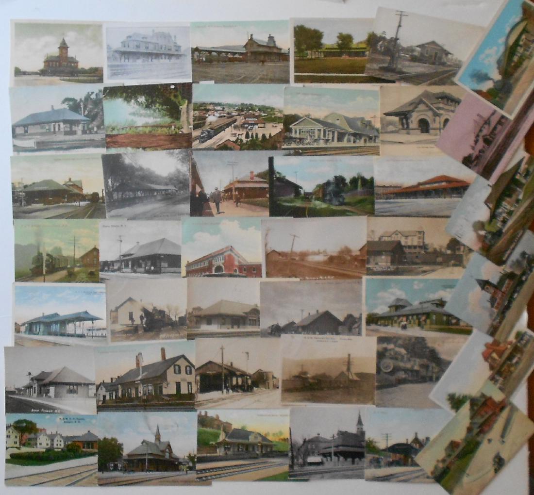 New England & NY Depot Postcards (41)