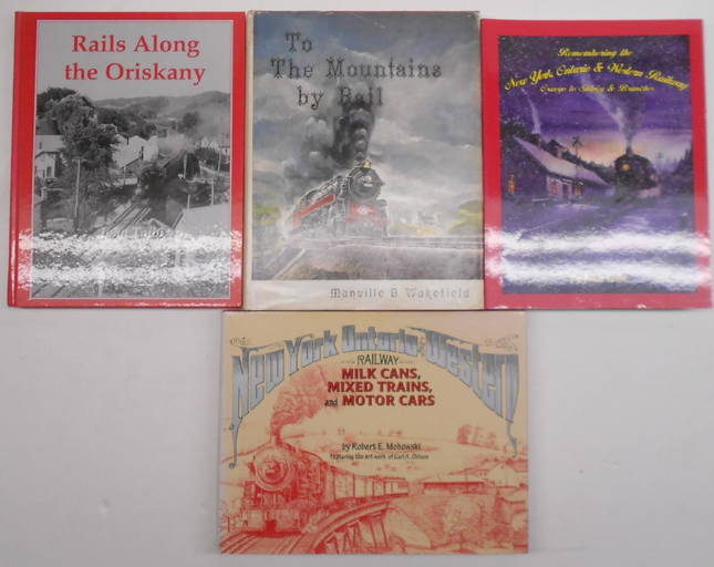 Nyo&w Railroad 4 Books Quality