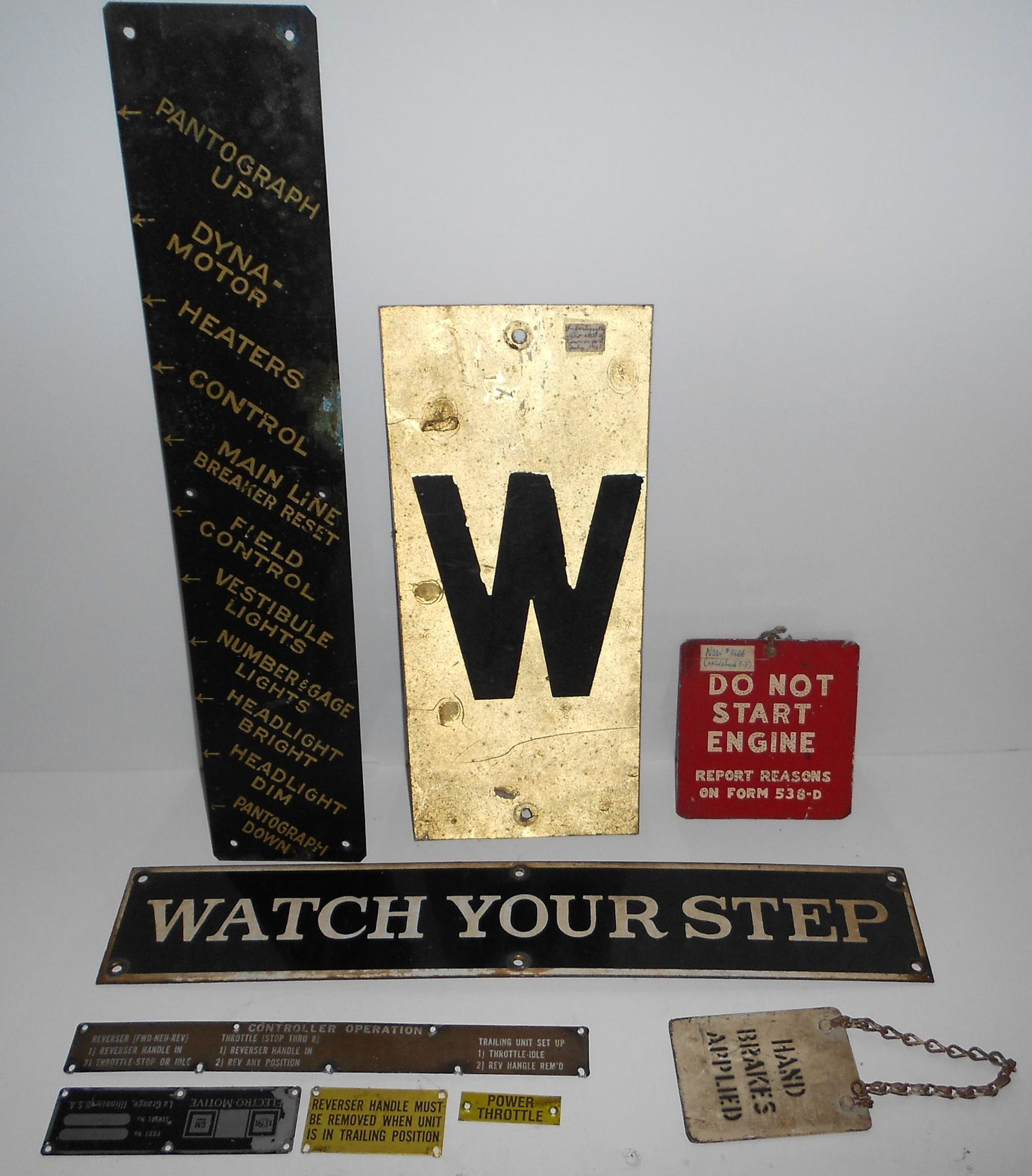 Group of Signs: Diesel, Signal, Plaques - Aug 01, 2020 | Brookline ...