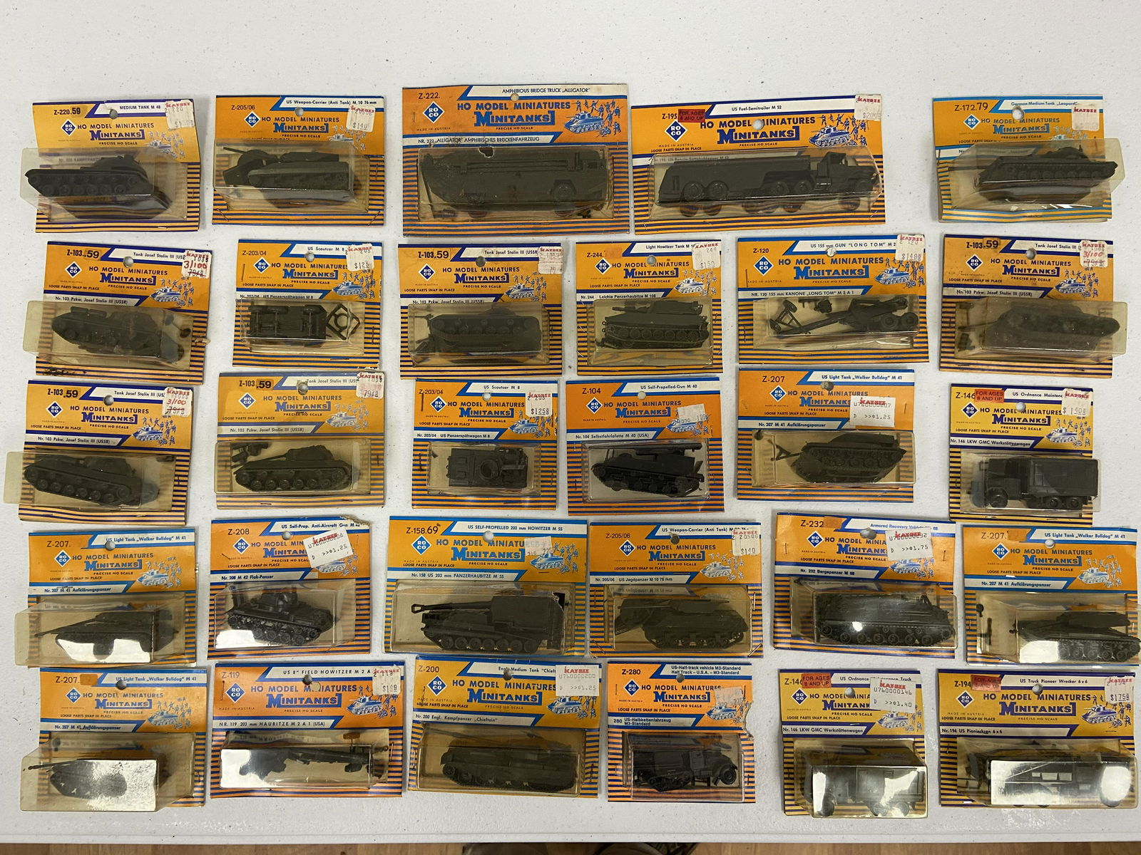 28 Roco Ho Military Model Miniatures