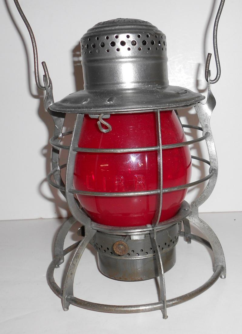 "Steel Clad" LIRR Railroad Lantern Red Cast Globe - Apr 17, 2021 ...