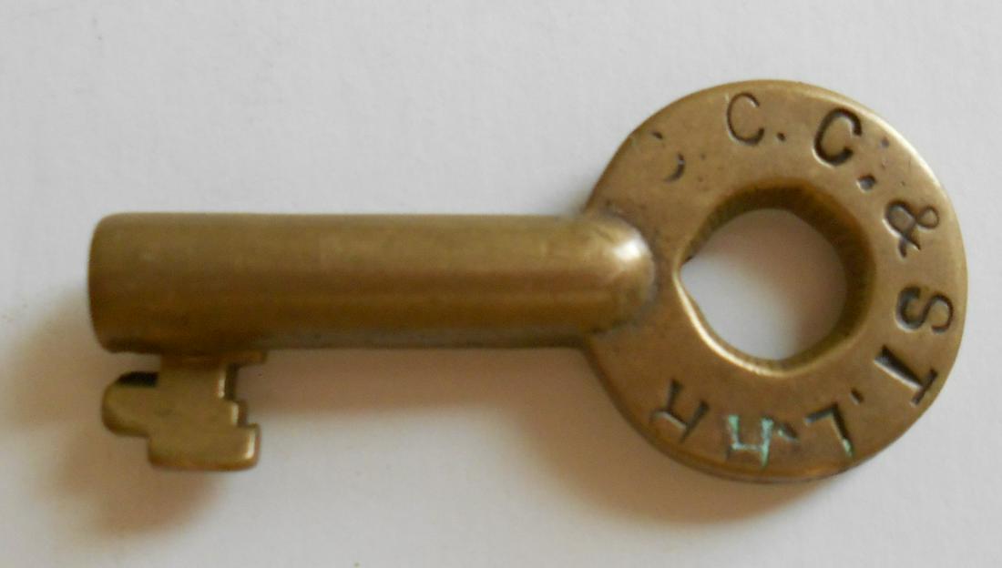 Big Four Switch Key Ccc&stl Railroad