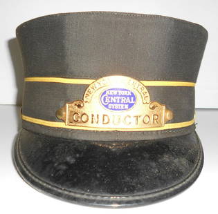 New York Central Big Four Conductor Hat Badge