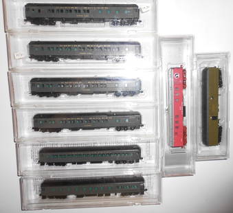 N Scale Passenger Cars: 8 Great Northern