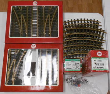 Lgb Track: 19901, 19902, 1000 X 12 + 12 Curved + Power