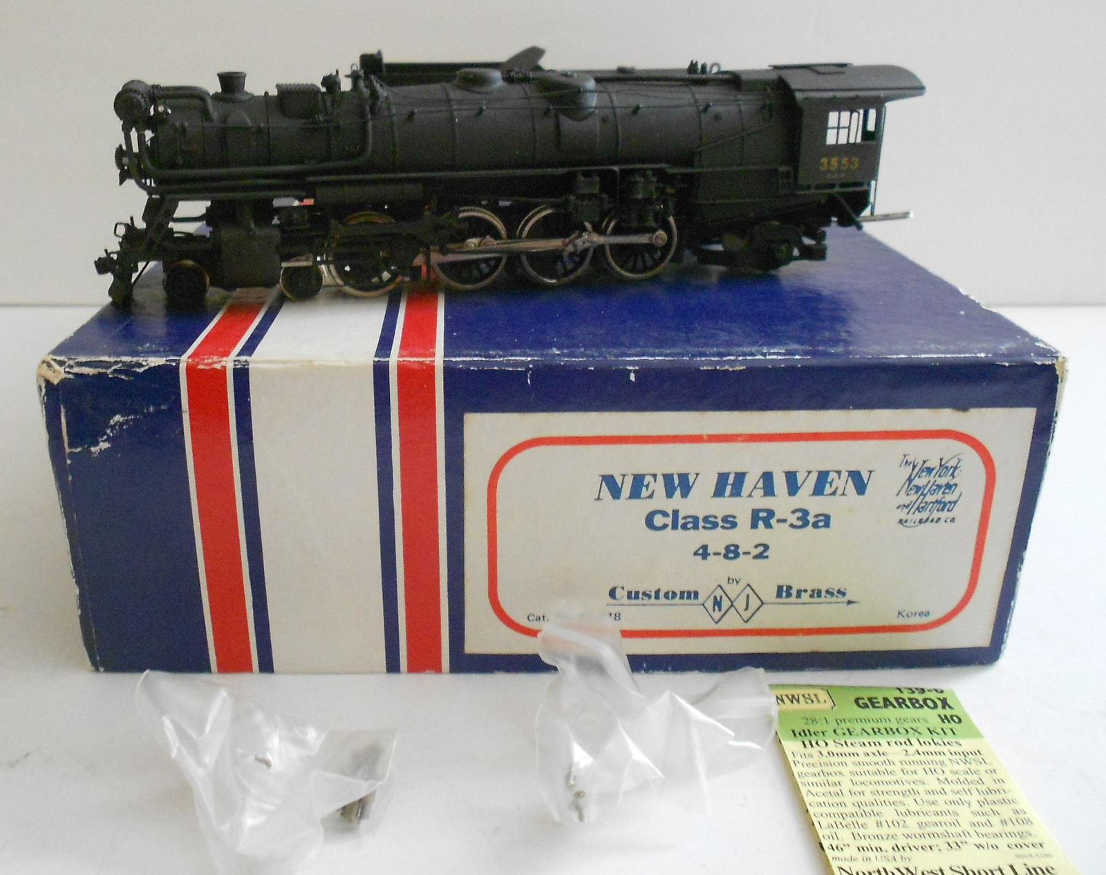 Ho Brass Njcb New Haven 4 8 2, R 3a C/p