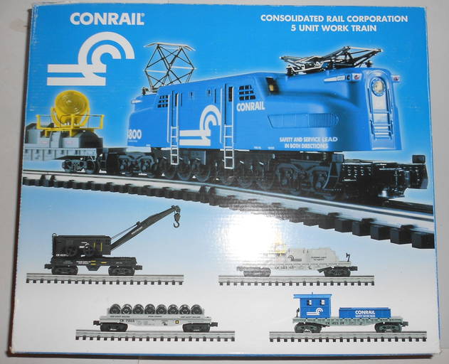 K Line O/027 K 1202 Conrail Work Train Set
