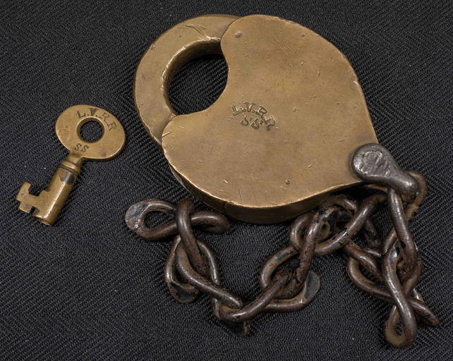 Lehigh Valley G. W. Nock Lock & Key "SS" (#0004) on Oct 15, 2022 ...