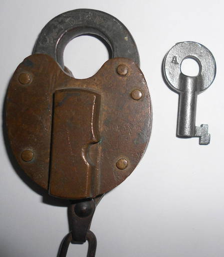 DL&W RR "Double" Key Lock with Steel Key (#0089) on Oct 15, 2022 ...