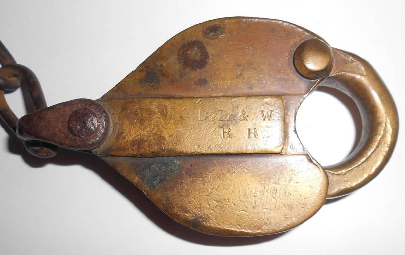 DL&W RR Brass Switch Lock by Romer (#0099) on Oct 15, 2022 | Brookline ...