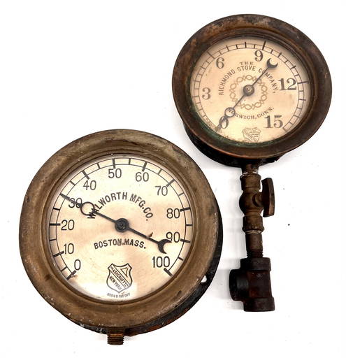 Antique Pressure Gauges