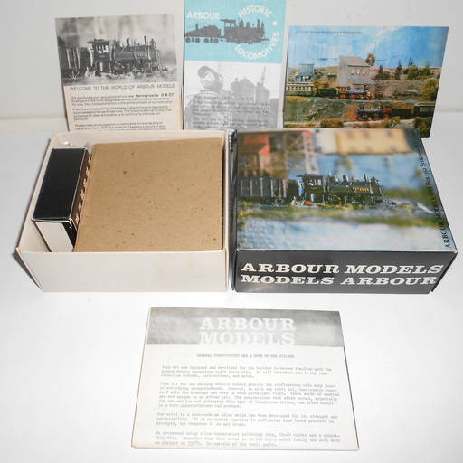 Ho Scale Arbour Models Steam Locomotive Kit Prr A3a