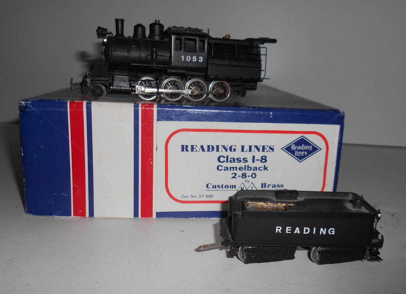 Ho Brass Njcb Reading I 8 Camelback Loco C/p