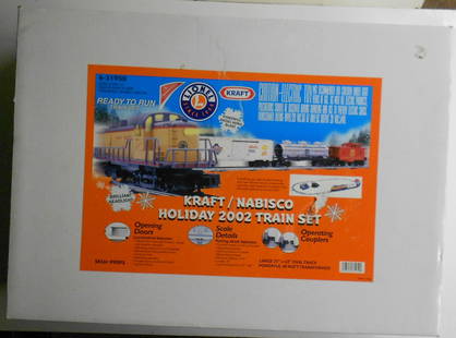 Lionel Kraft / Nabisco Holiday 2002 Train Set.