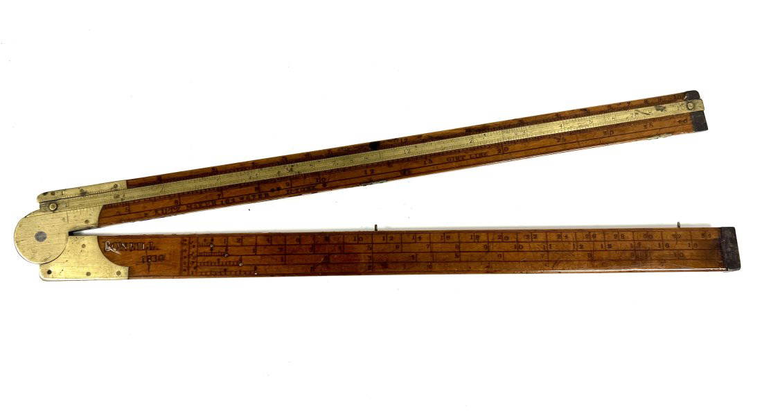 Kutz 2' 2 Fold Carpenter Rule With Slide Auction