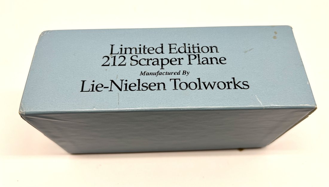 Lie - Nielsen Limited Edition No. 212 Scraper Plane Auction