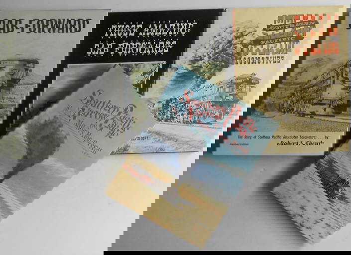 Railroad Books Southern Pacific (4) Cab Forward, Narrow Gauge