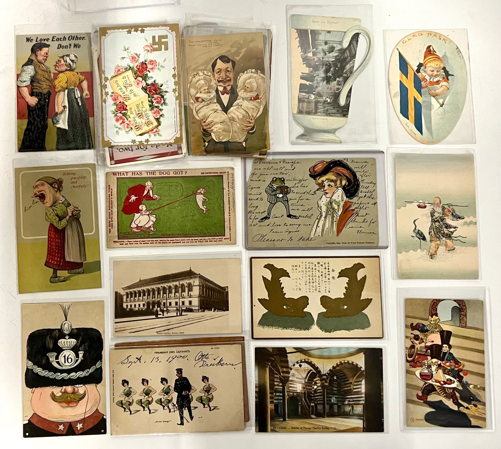 Art Postcards Auction