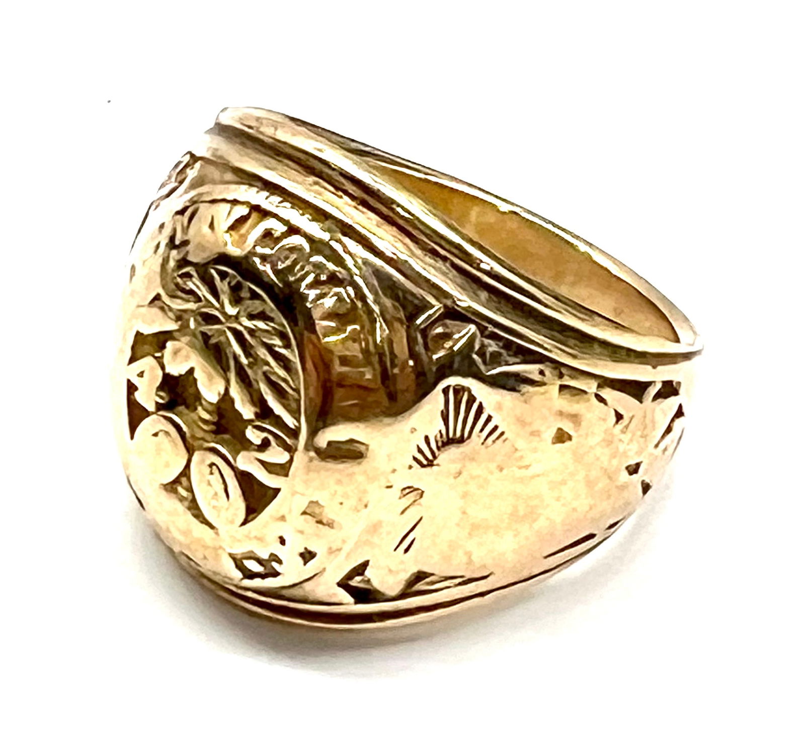 1942 10k Citadel Class Ring. 25g Auction