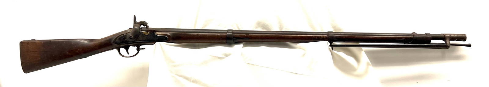 U.s. Model 1816 Musket With Socket Bayonet. Auction