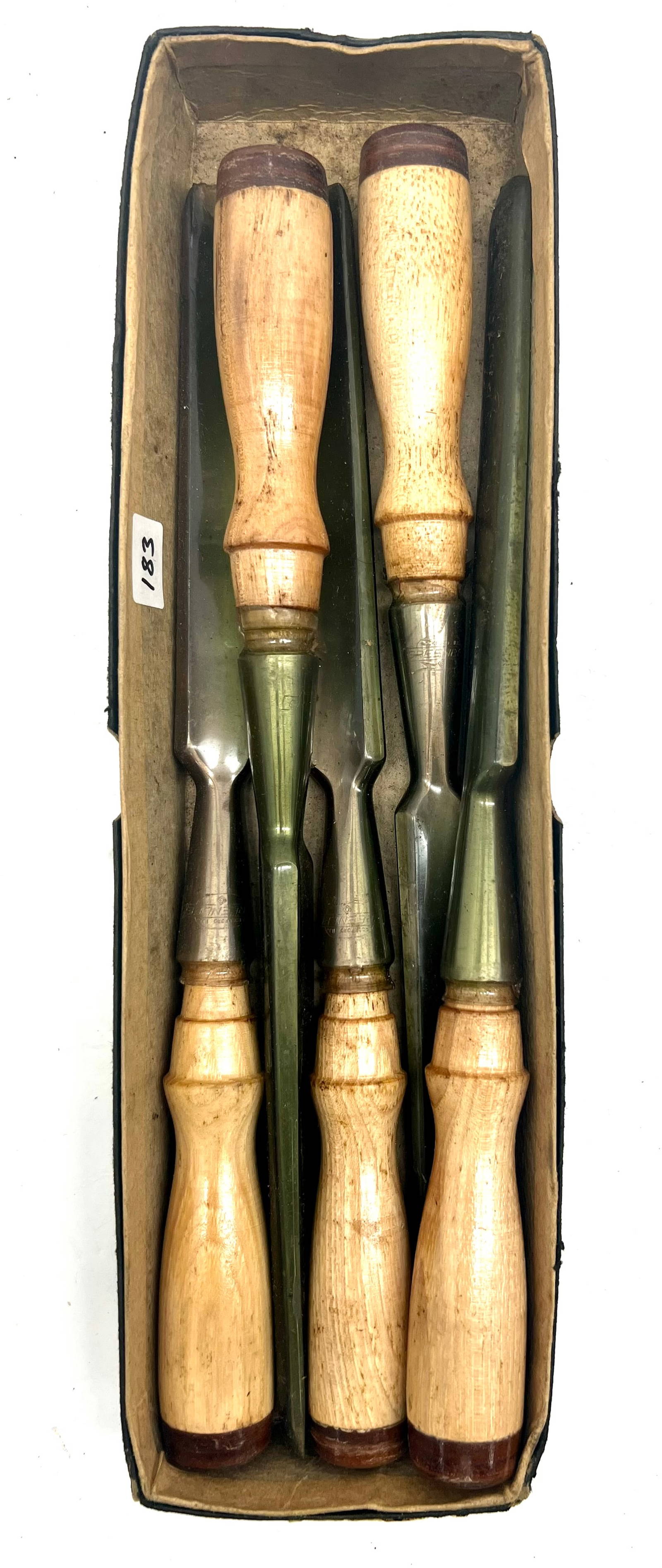 Five N.o.s Socket Gouges Auction