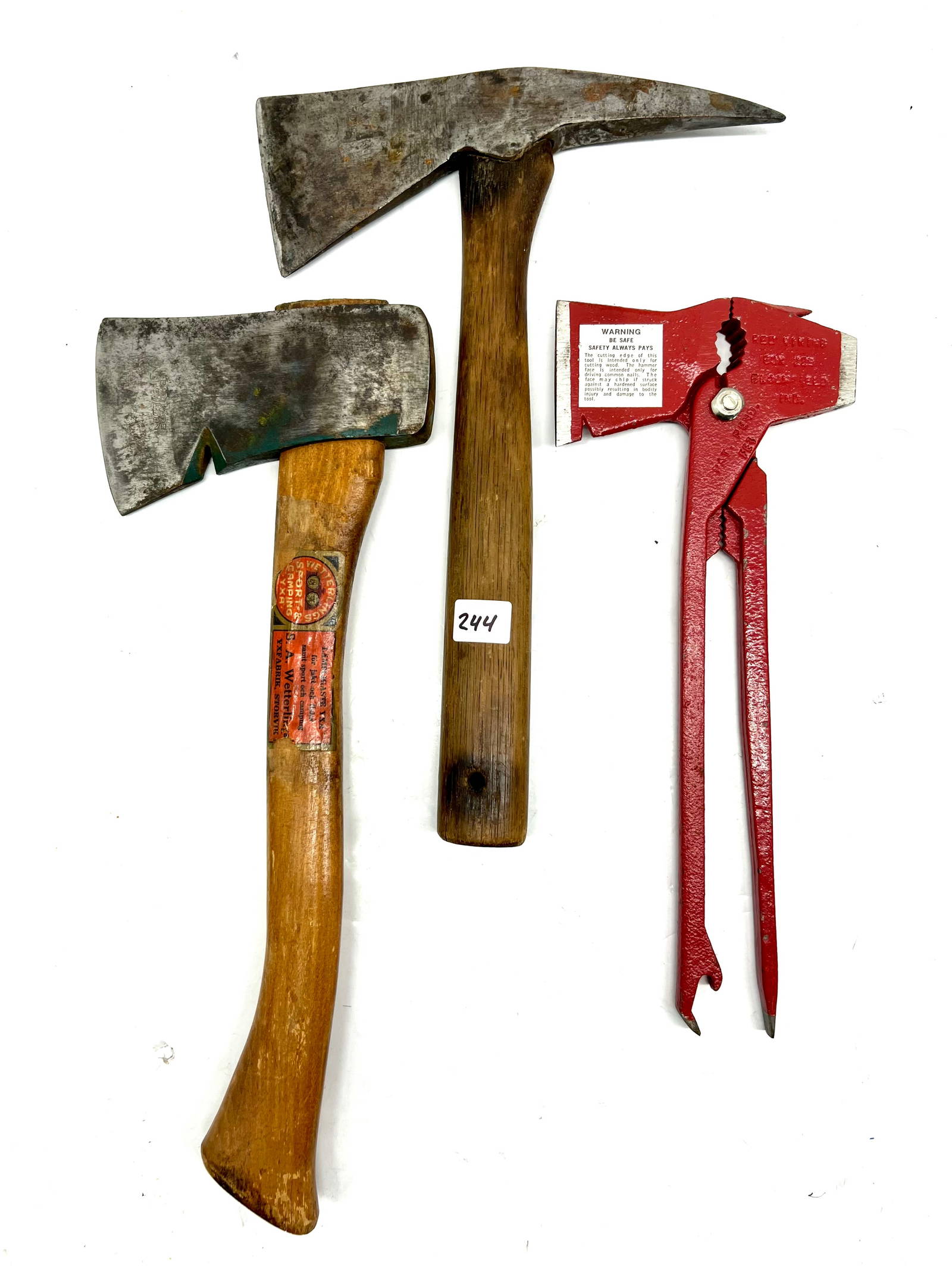 Three Hatchets Auction