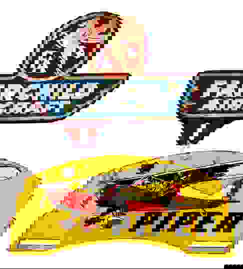 Two Aircraft Related License Plate Toppers Auction