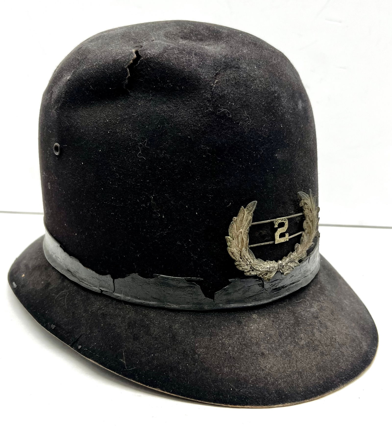 1890's Police Hat With Badge Auction