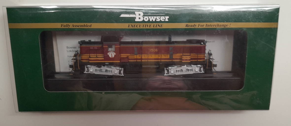 Ho Scale Bowser Rs 3 Dcc & Loksound Boston & Maine #1506