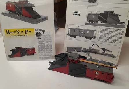 S Scale Award Winning Scratch Built Great Northern Snow Plow