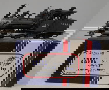 On2 Brass - Car Works - Sandy River #10 Locomotive C/p Auction