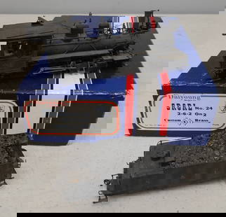 On2 Brass - Njcb - Sandy River Locomotive #22 C/p Auction