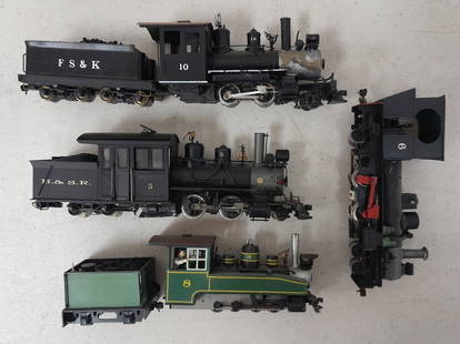 On2 Brass - Kc Steam Locomotive #3 Auction