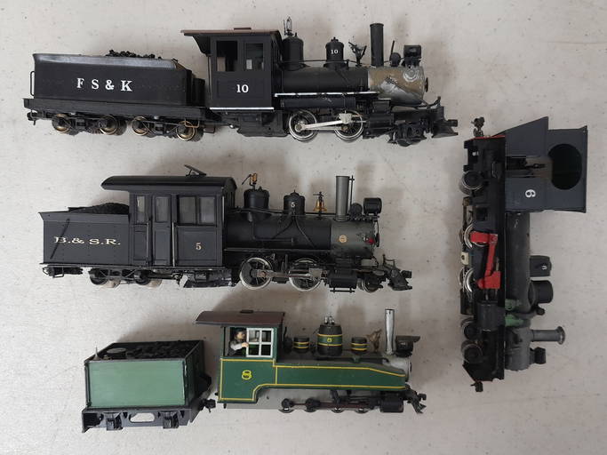 On2 Kitbashed Steam Locomotives (4)