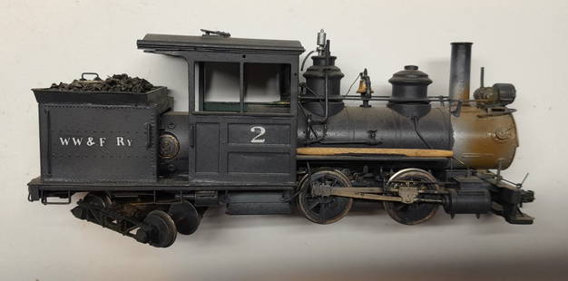 On2 Brass - Kc Steam Locomotive #3 Auction