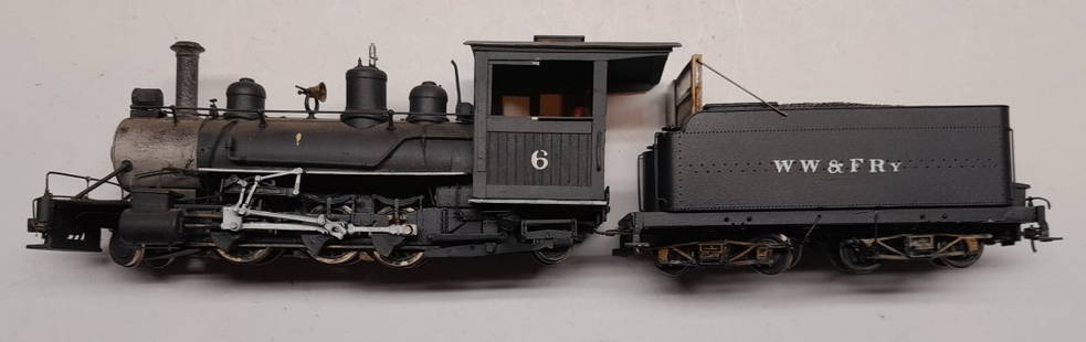 On2 Brass - Ww&f Steam Locomotive #2 Auction