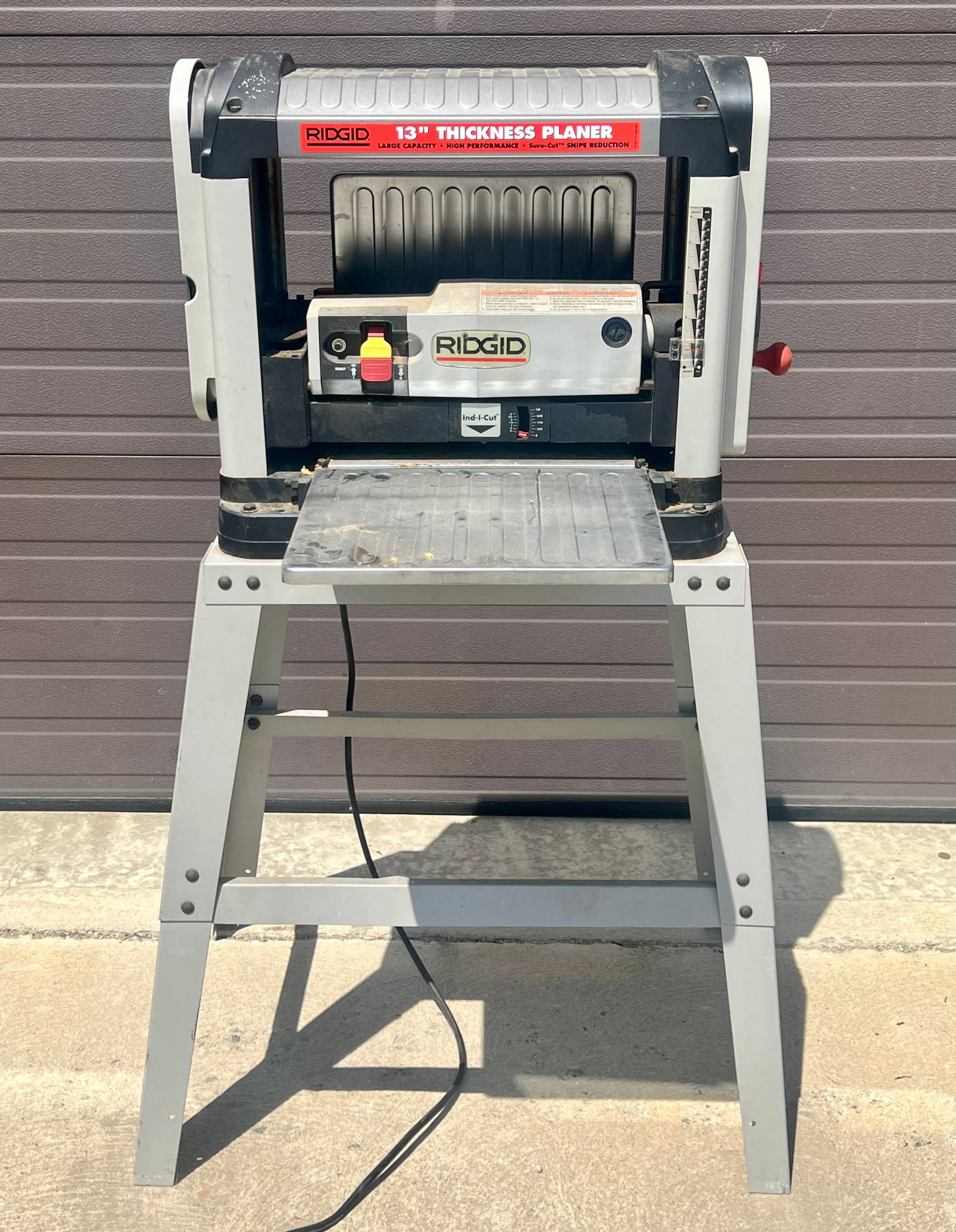 Ridgid 13" Thickness Planer Auction