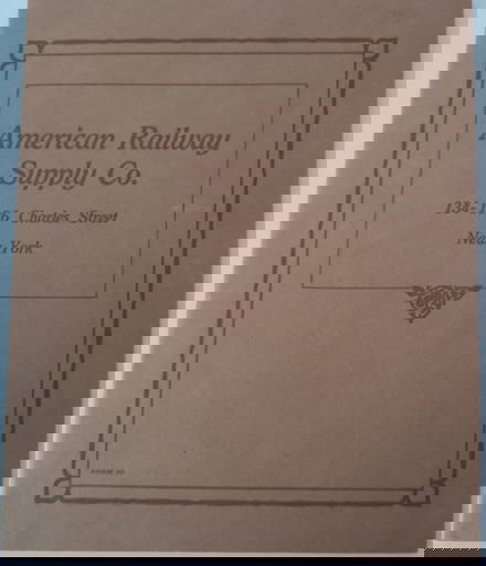 American Railway Supply Company Illustrated Catalog 1915?