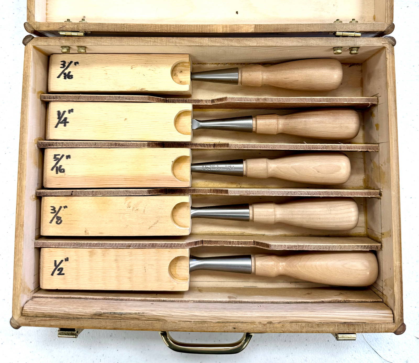 Lie-nielsen Mortice Chisels Auction