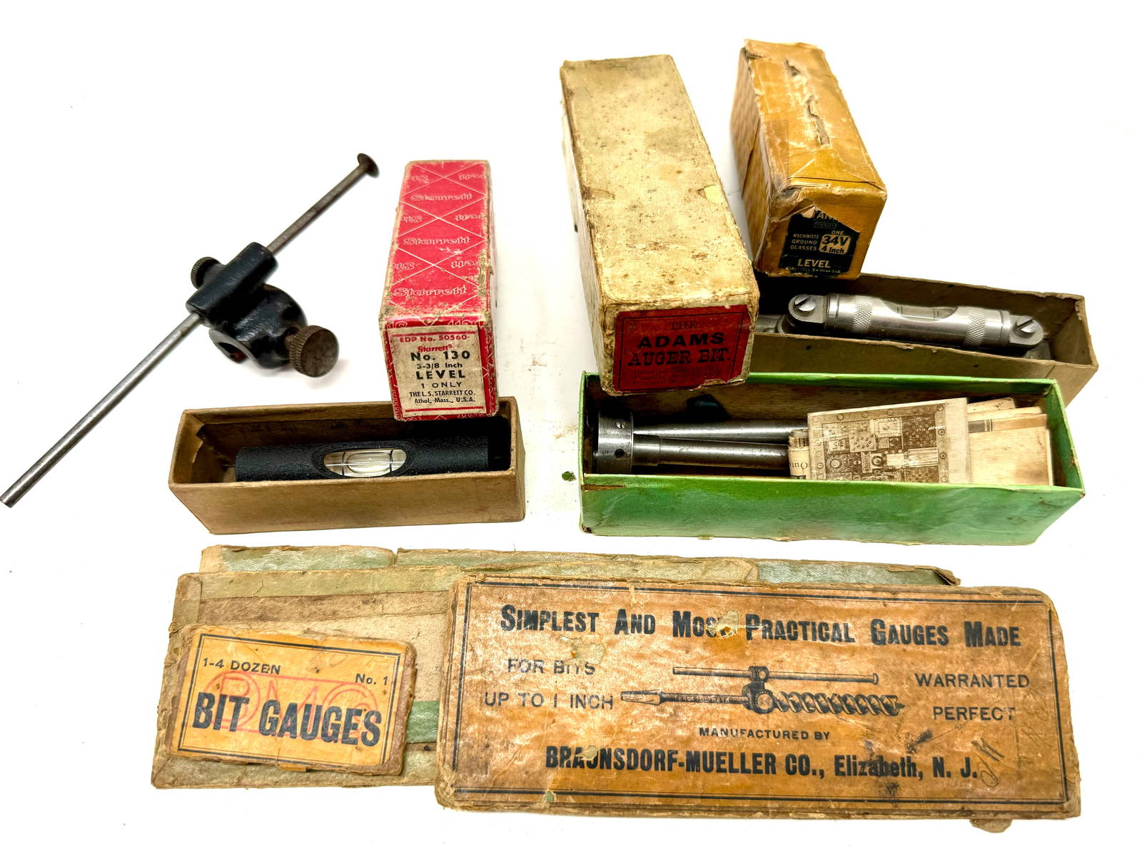 Four Boxed Tools Auction