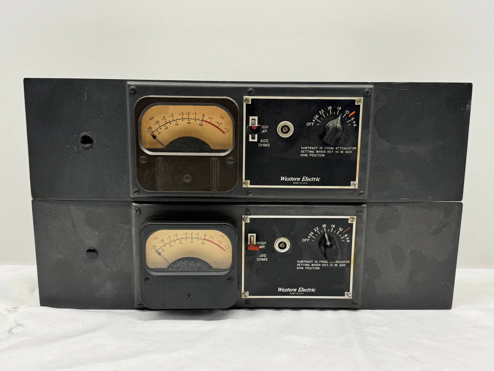 Western Electric 754b Volume Indicators Auction
