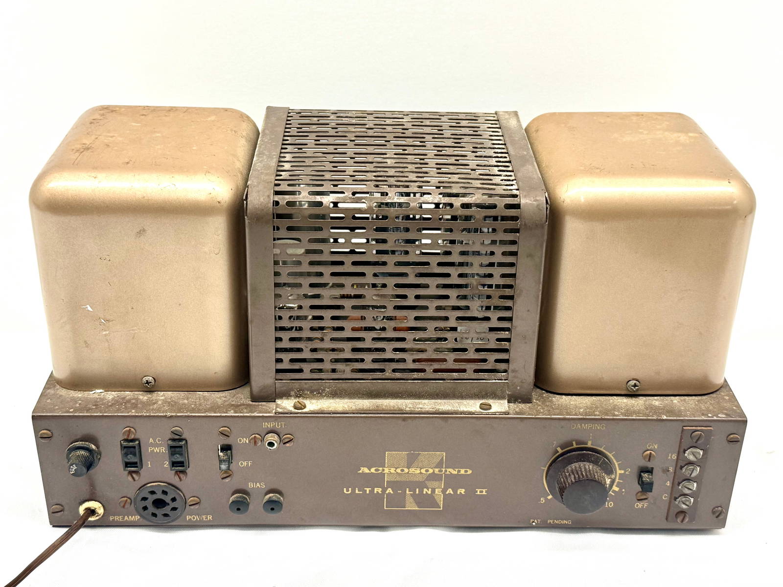 Acrosound Ultra Linear Ii Tube Amplifier 2 Of 2 Auction