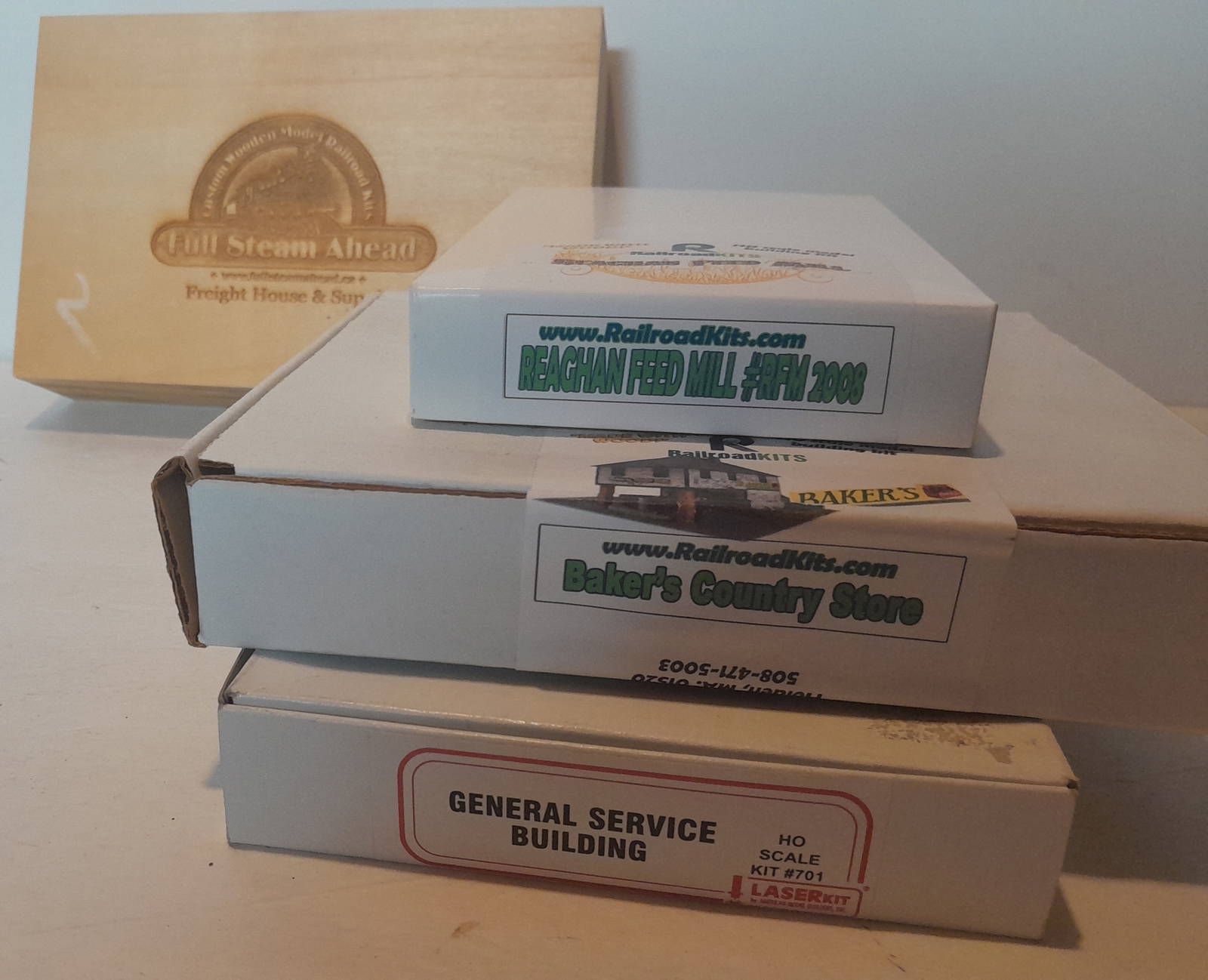 Ho Scale Craftsman Structure Kits (4) Auction